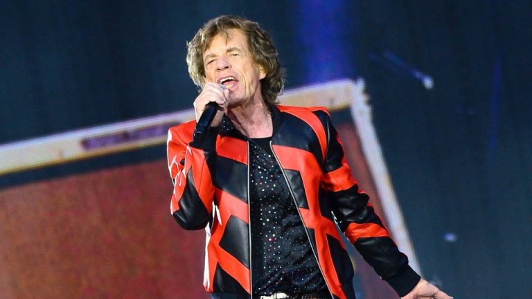 Mick Jagger, 81, makes rare public appearance with girlfriend Melanie ...