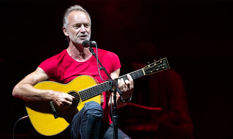 Sting performs "Englishman In New York" live in NYC