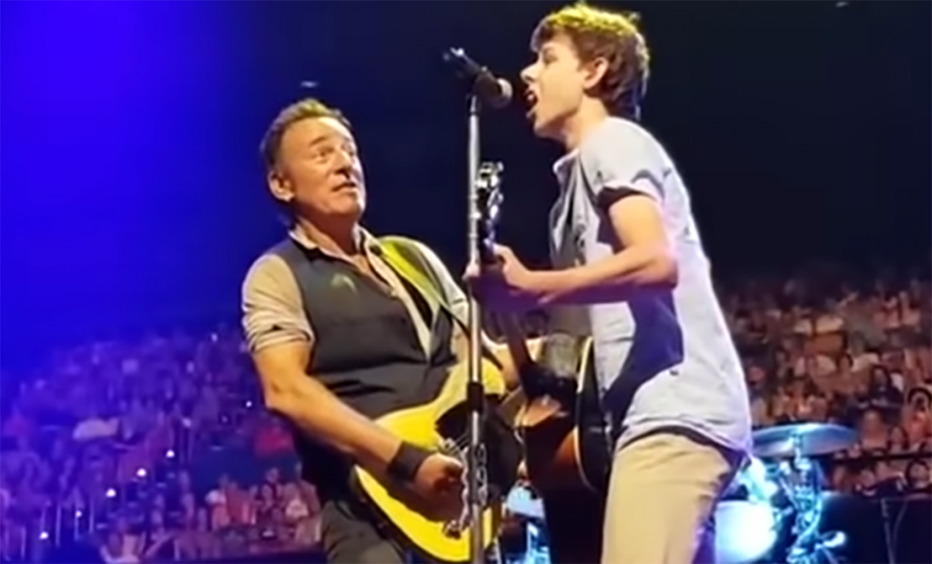 Kid Skipped School And Made National Headlines When Bruce Springsteen ...