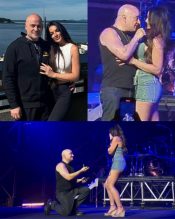 Disturbed's David Draiman Proposes to Girlfriend On Stage During Concert