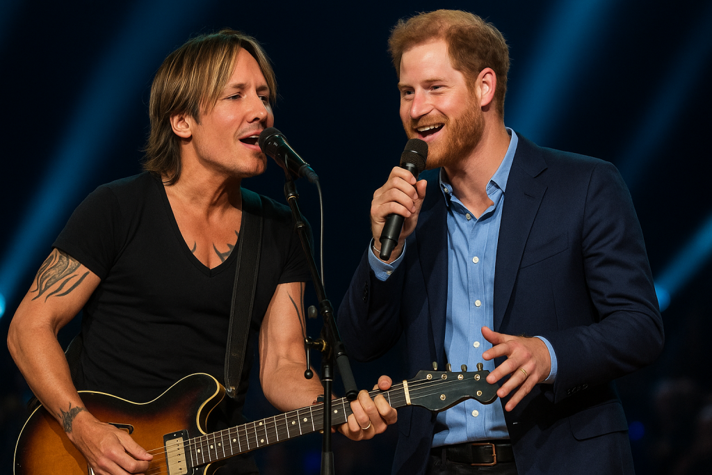 When Country Met Royalty: Prince Harry and Keith Urban's Surprise Duet ...
