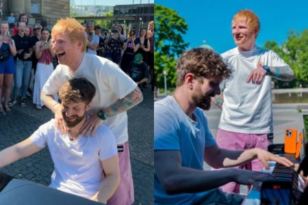 Ed Sheeran moves and makes everyone cry in the park by playing “Perfect ...