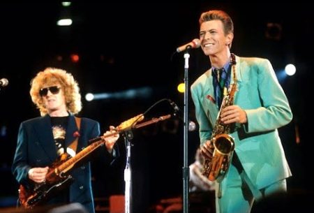 A deeply moving moment unfolded when a seriously ill Mick Ronson, David ...
