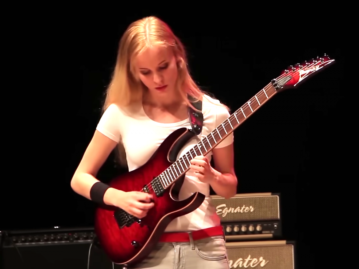 Guitarist Laura Lace Turns “Canon Rock” Into a Guitar Sensation